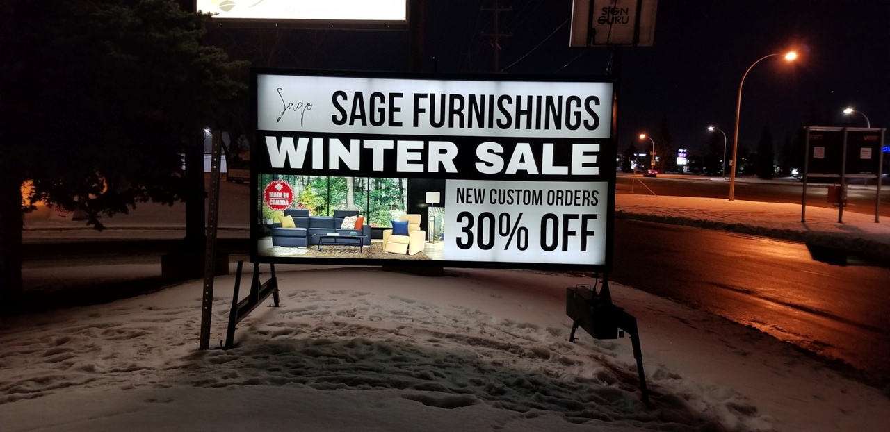 Portable Sign | Sign Guru Sign Rentals