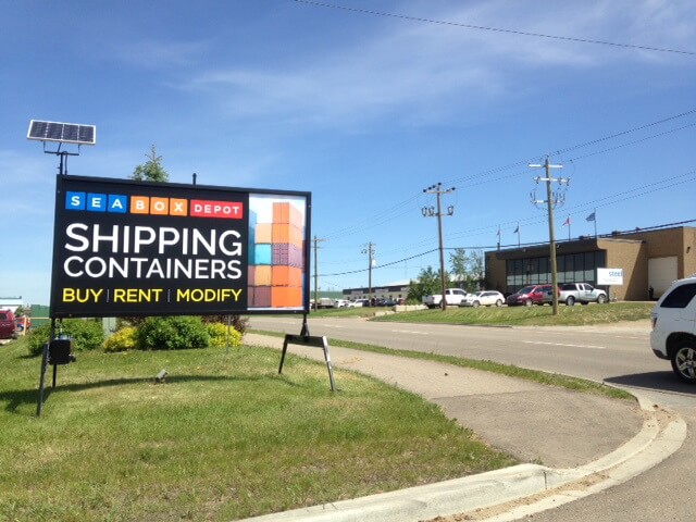 Oshawa Portable Sign | Sign Guru Sign Rentals
