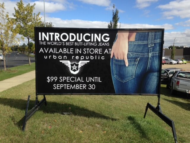 MOBILE SIGNS PETERBOROUGH | PORTABLE SIGNS PETERBOROUGH