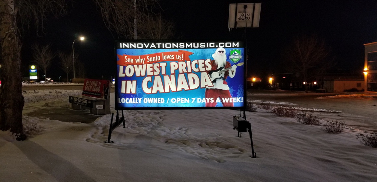 backlit Mobile Signs | Sign Guru Sign Rentals