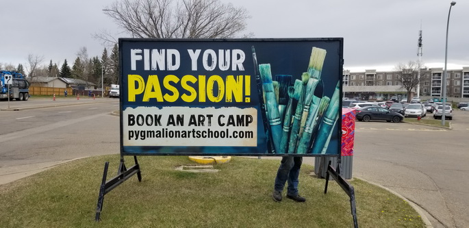 MOBILE SIGNS BROOKS | BROOKS PORTABLE SIGN RENTAL