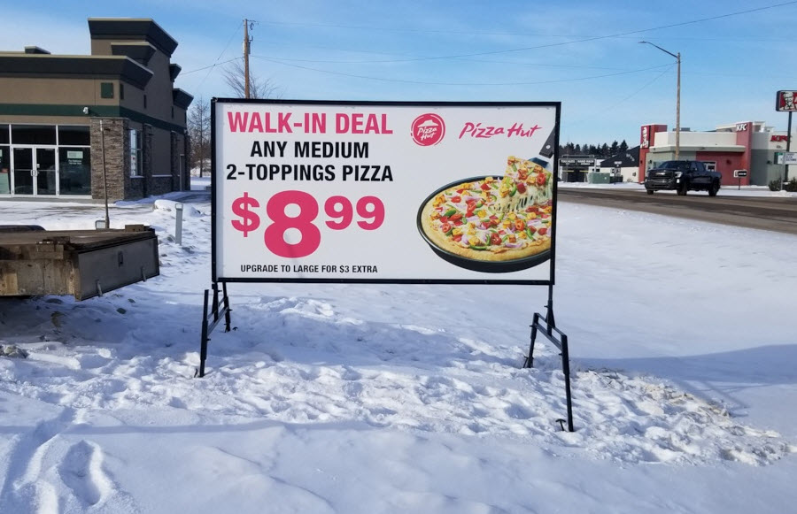 PORTABLE SIGNS CLARENVILLE | MOBILE SIGNS CLARENVILLE