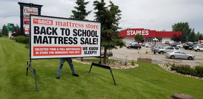 guelph portable signs | Sign Guru Sign Rentals