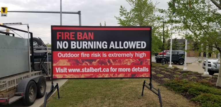 Penticton Portable Sign | Sign Guru Sign Rentals