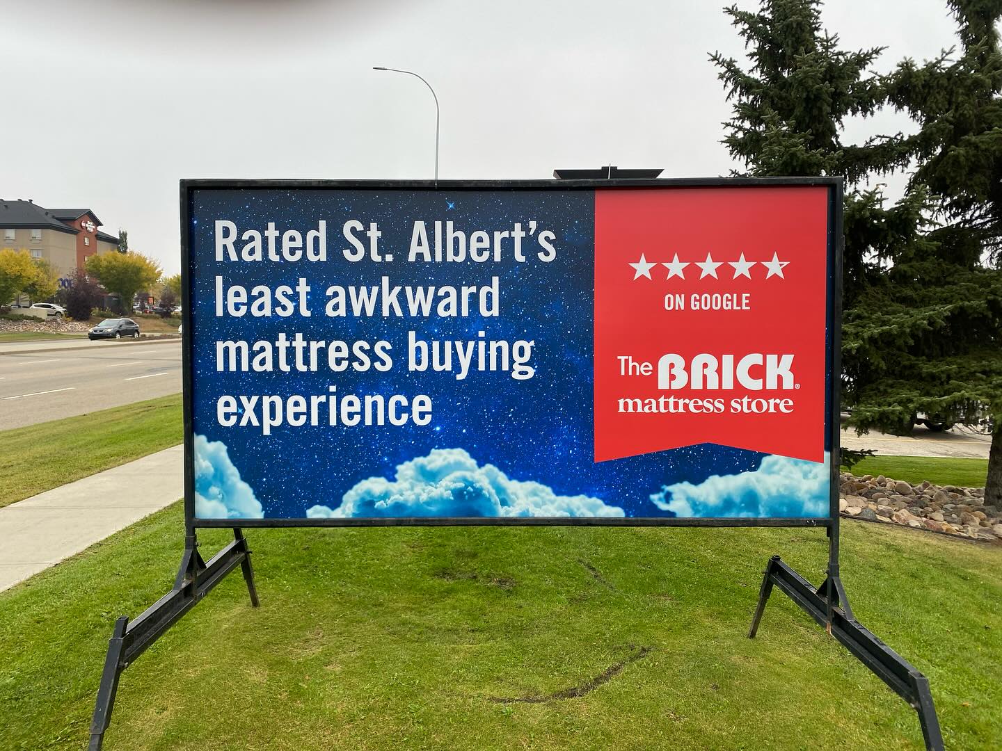 Fort Saskatchewan Portable Signs | Sign Guru Sign Rentals